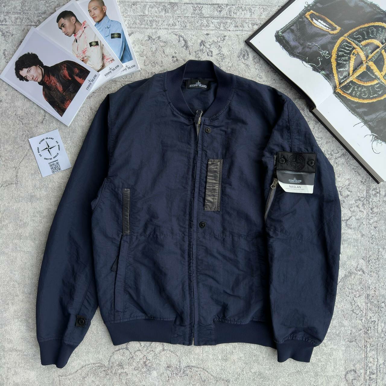 Ветровка Stone Island Shadow Project Flank Pocket Naslan 681940402