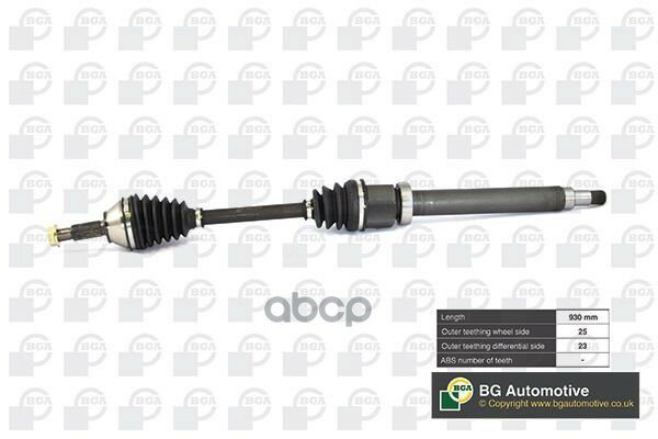 Полуось Ford Fiesta 2004-2009, Focus 2000-2005, Puma 1997-2003 шт. Bga арт. DS2301R