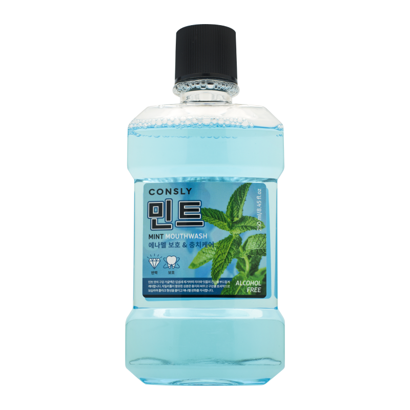 Consly Mouthwash with Xylitol and Mint Ополаскиватель для полости рта с ксилитом и вкусом мяты