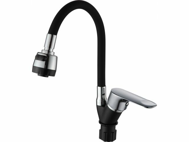 Смеситель для кухни с гибким изливом ECONOCE D35-A 290 черный (EC0291BL)