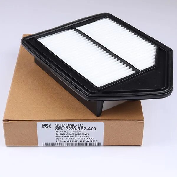 Фильтр воздушный SM-17220-REZ-A00 SUMOMOTO HONDA; CR-V III (RE2, RE3, RE4, RE5, RE6, RE7); OEM - 17220-REZ-A00;