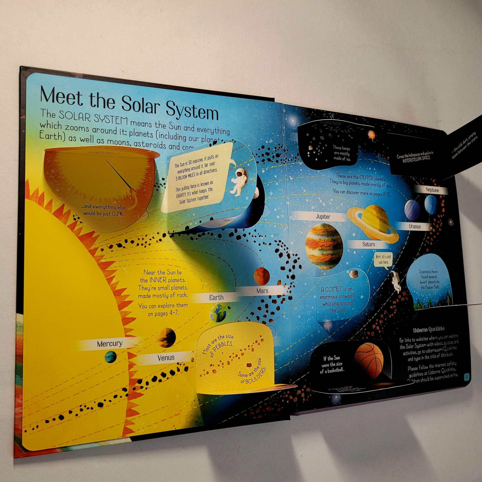 An Usborne Flap Book. See inside The Solar System. — фото 1