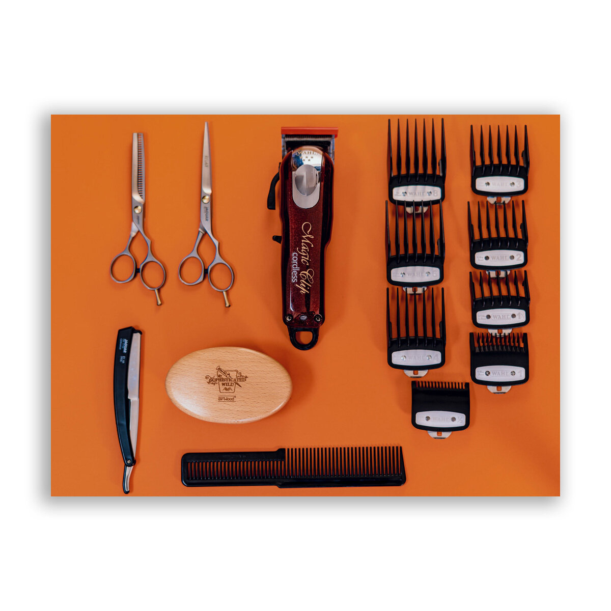 Постер, плакат на бумаге / Для Барбершопа / Размер 40 x 53 см