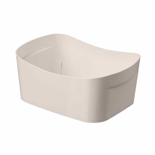 Корзинка универсальная "Poplar" 2,7л, 240х165х90мм бежевый