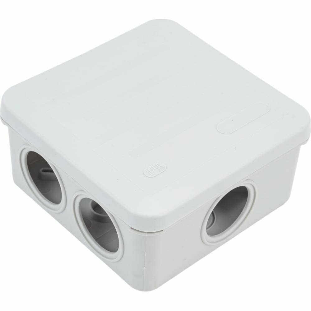 Распределительная коробка GREENEL наружного монтажа 100х100х50мм IP55 GE41255