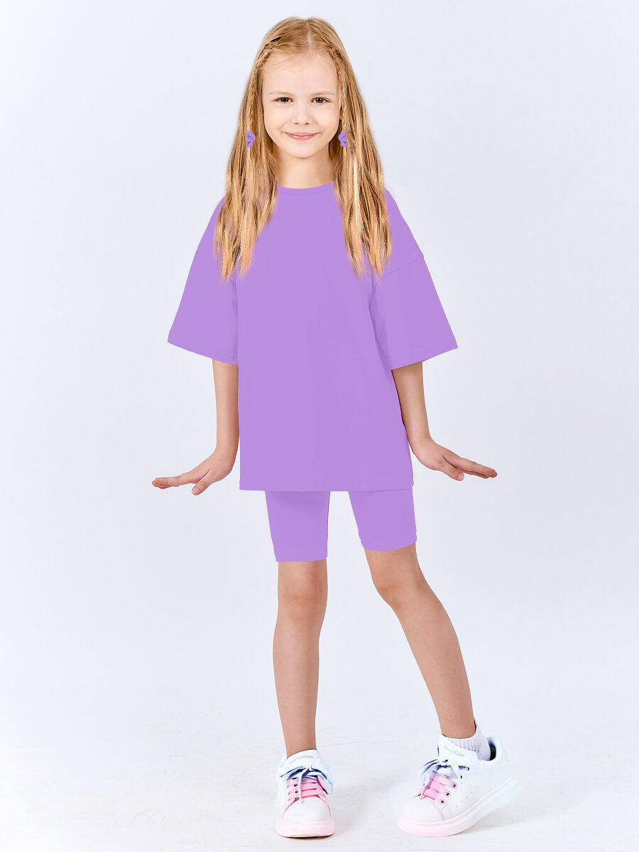 Комплект одежды с велосипедками детский летний