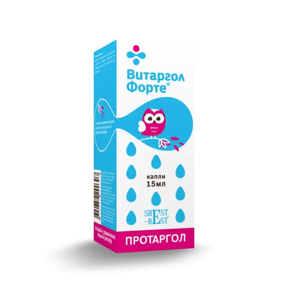 Витаргол форте (Протаргол) капли, 15 мл