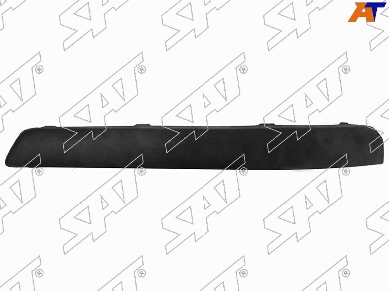 Молдинг бампера Ford Focus 04-08 (Сзади / Слева / 4D SED)