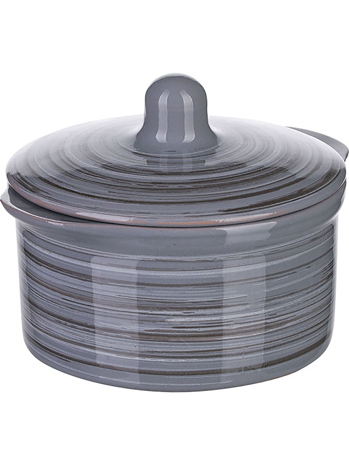 Кастрюля для запекания Борисовская Керамика Пинки, 0,5 л, керамическая