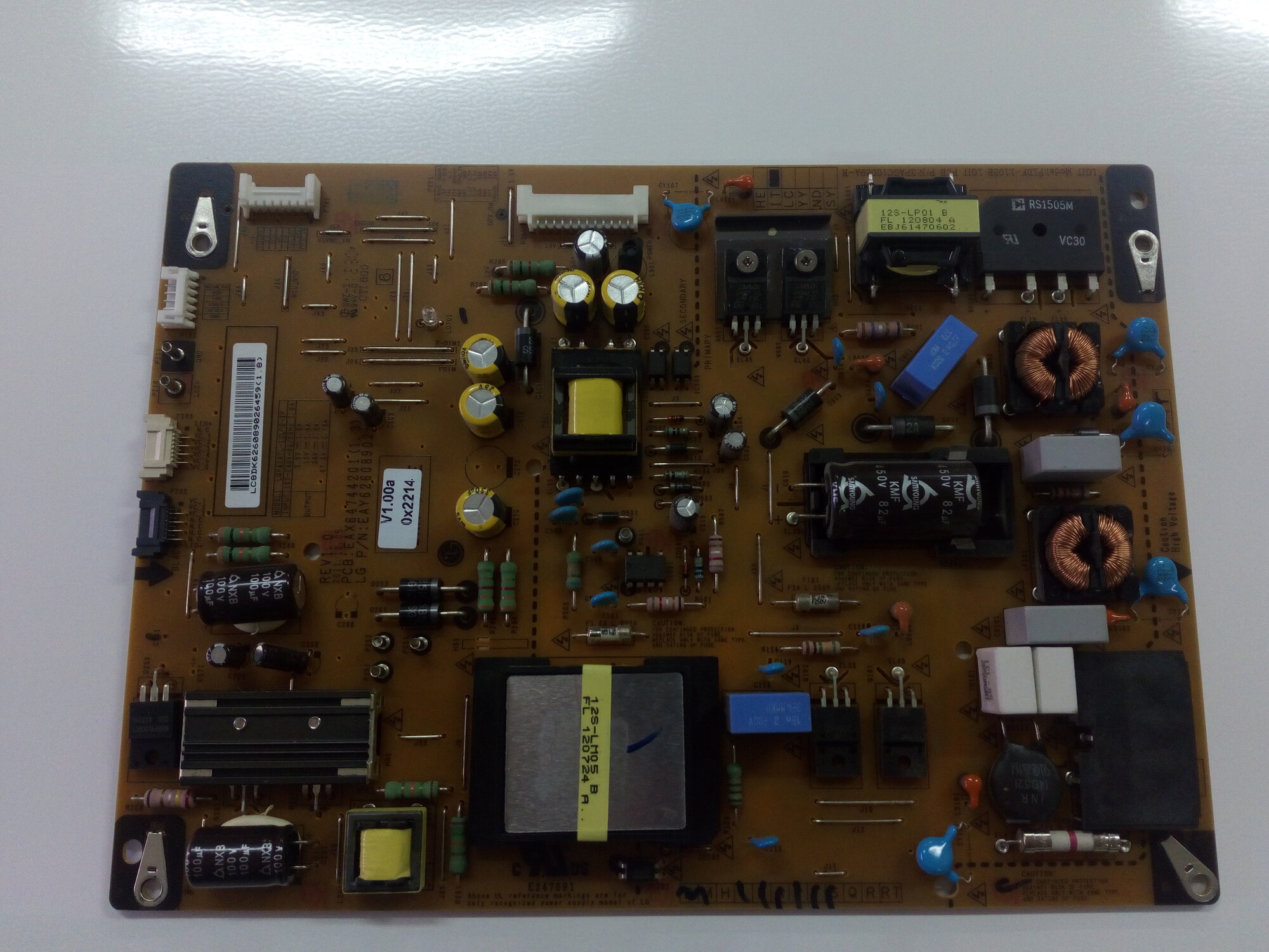 PowerBoard (PLDF-L103B EAX64744201 (1,3)) для LG 42LM660S Б/У с разбора
