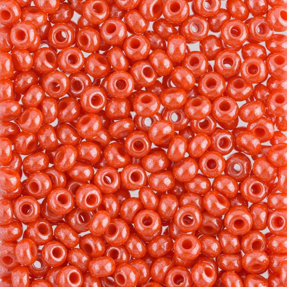 Бисер Чехия "GAMMA" круглый 10/0 2.3 мм 5 г G470 оранжевый ( 93141 )