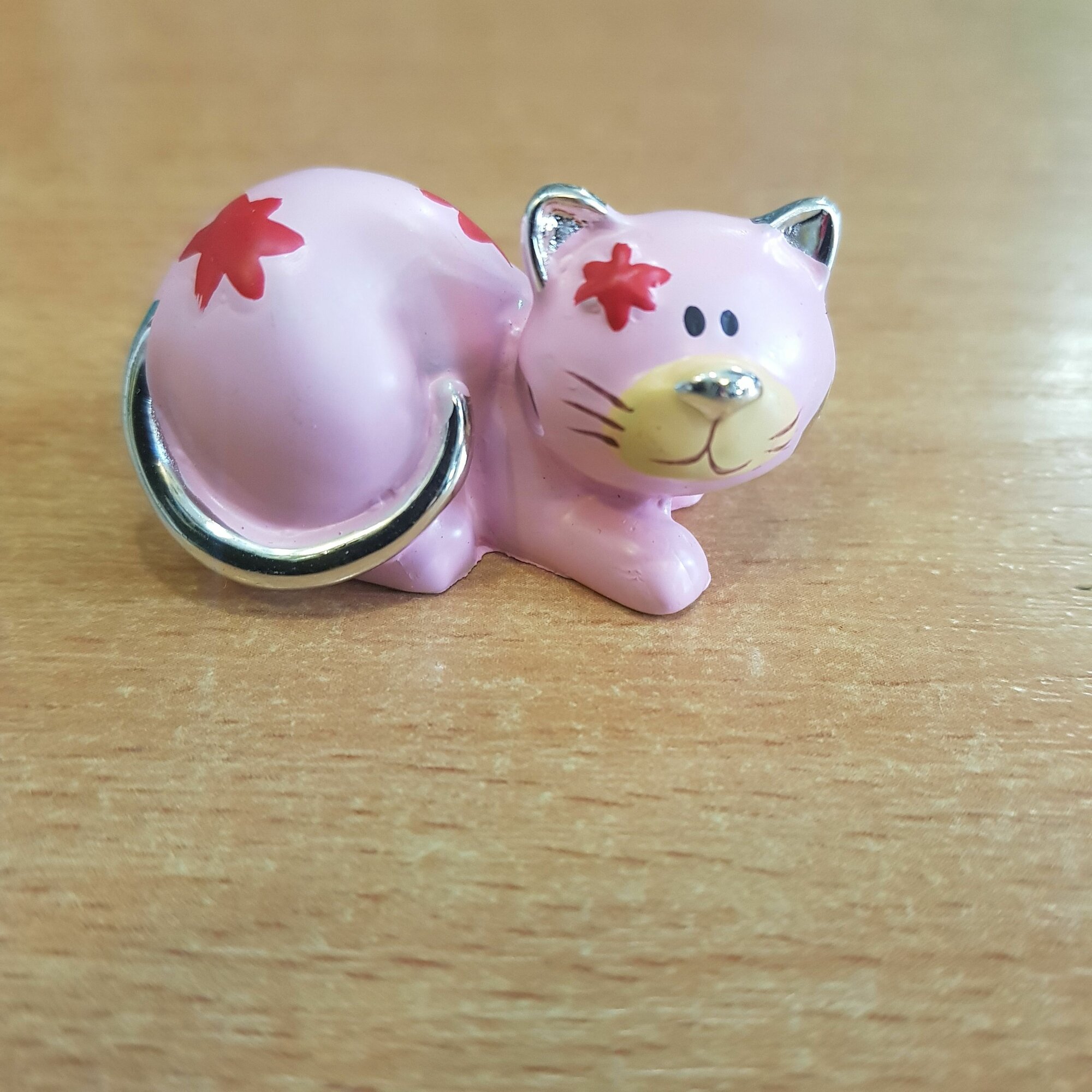 Фигурка декоративная "Кошечка" 4х2,5х3см, полистоун, 9911А