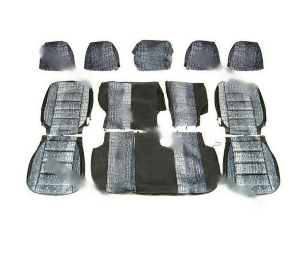 Чехлы Hyundai Getz жаккард/кожзам задняя спинка раздельная с поддержкой