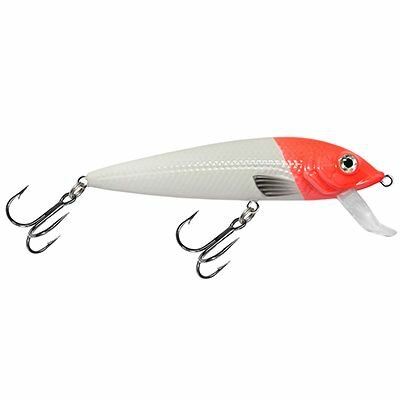 Воблер для рыбалки AQUA M-1 75mm, цвет 016 (red head), 1 штука