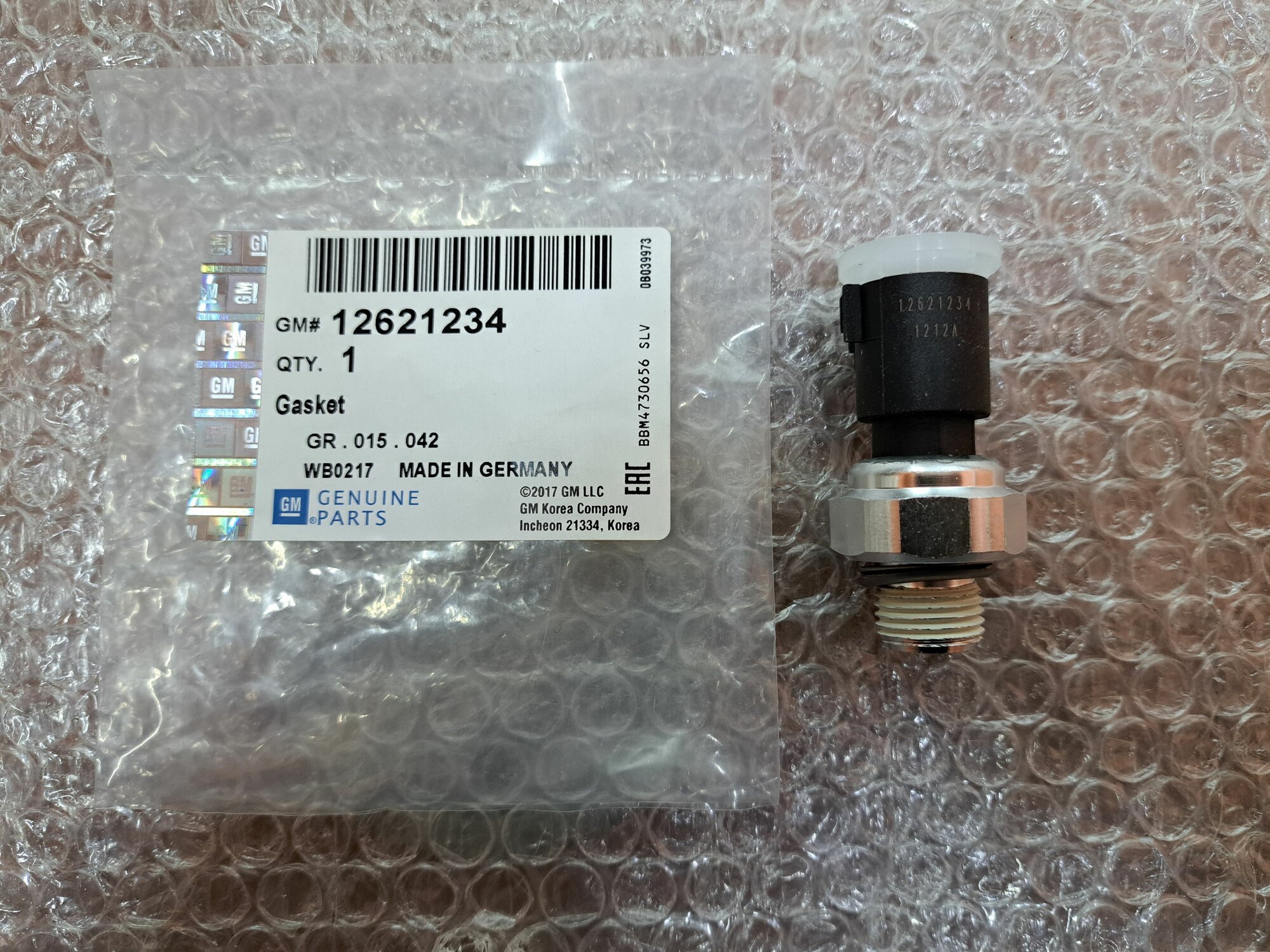 Датчик давления масла ДВС Опель