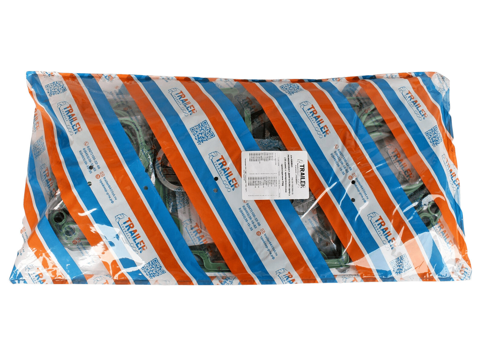 Прокладка двигателя КАМАЗ-ЕВРО-3 полный комплект армированная 112 деталей TRAILER