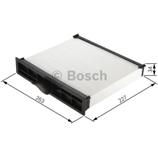 Фильтр салонный Bosch для HYUNDAI Elantra (00-), Matrix (01-), 1987432158