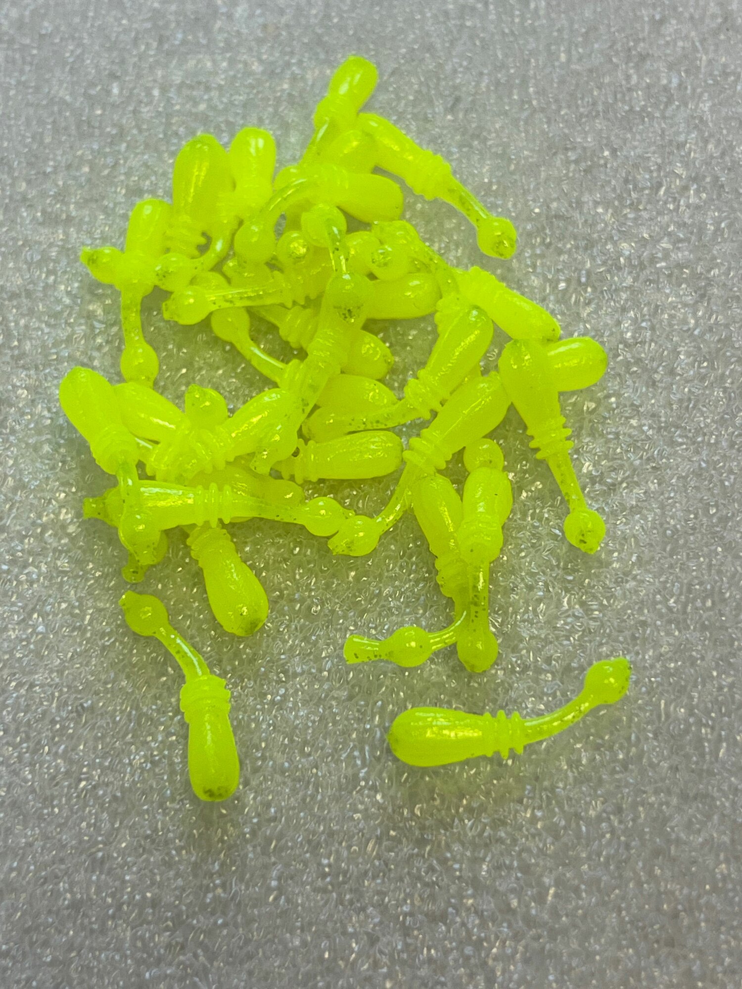 Приманка съедобная для мормышинга, наноджига, микроджига. Лимон