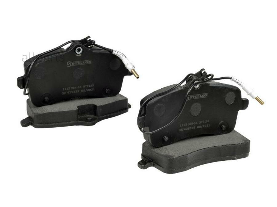 STELLOX 1113004SX 1102 04=FDB1725 [425277] ! колодки дисковые п.\ Peugeot 407 1.8i/1.6HDi 04>