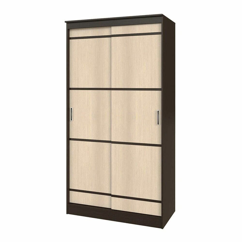 Шкаф-купе 1,14 м «Сакура», венге/лоредо (1140х614х2216)