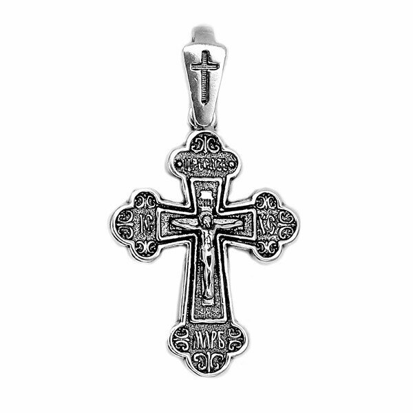 Крестик, серебро, 925 проба