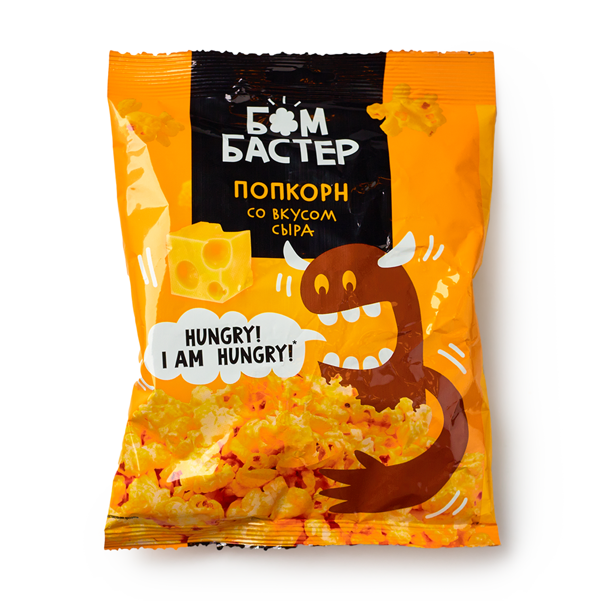 Попкорн Бомбастер, со вкусом сыра, готовый, 35 грамм, от +15 °C до +25 °C