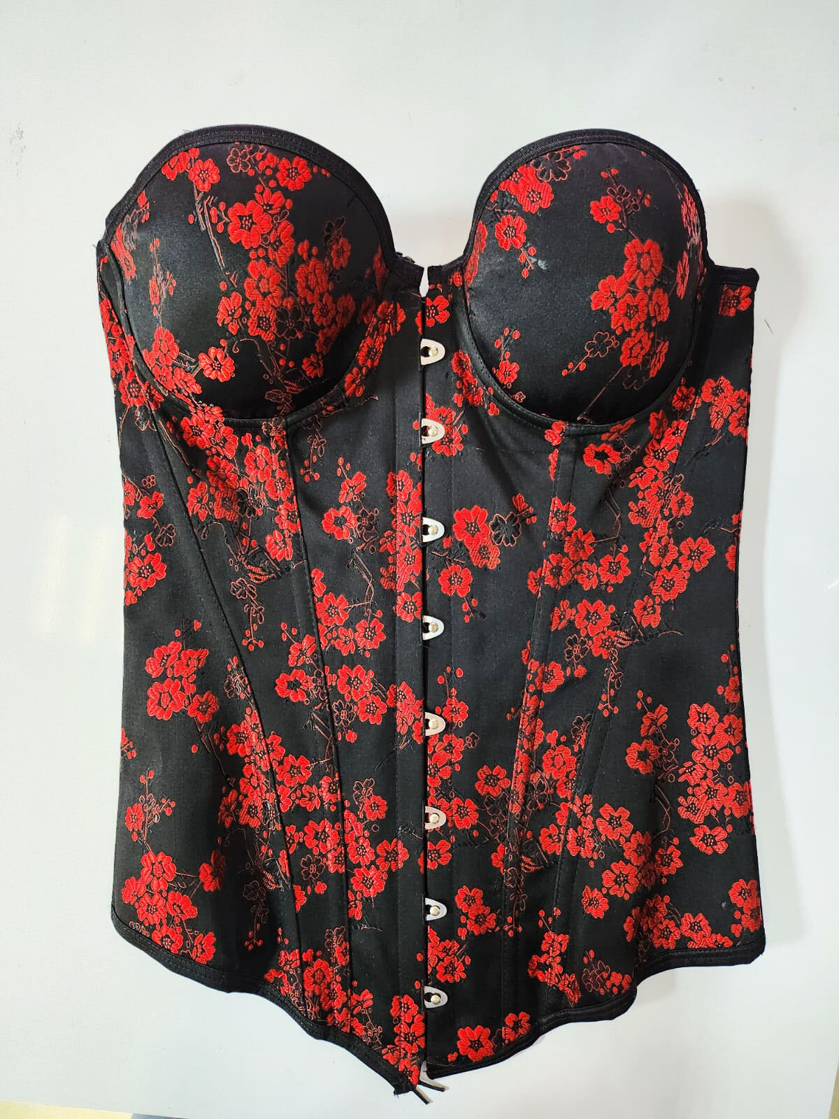 Корсет Escante с цветочной вышивкой на шнуровке, М