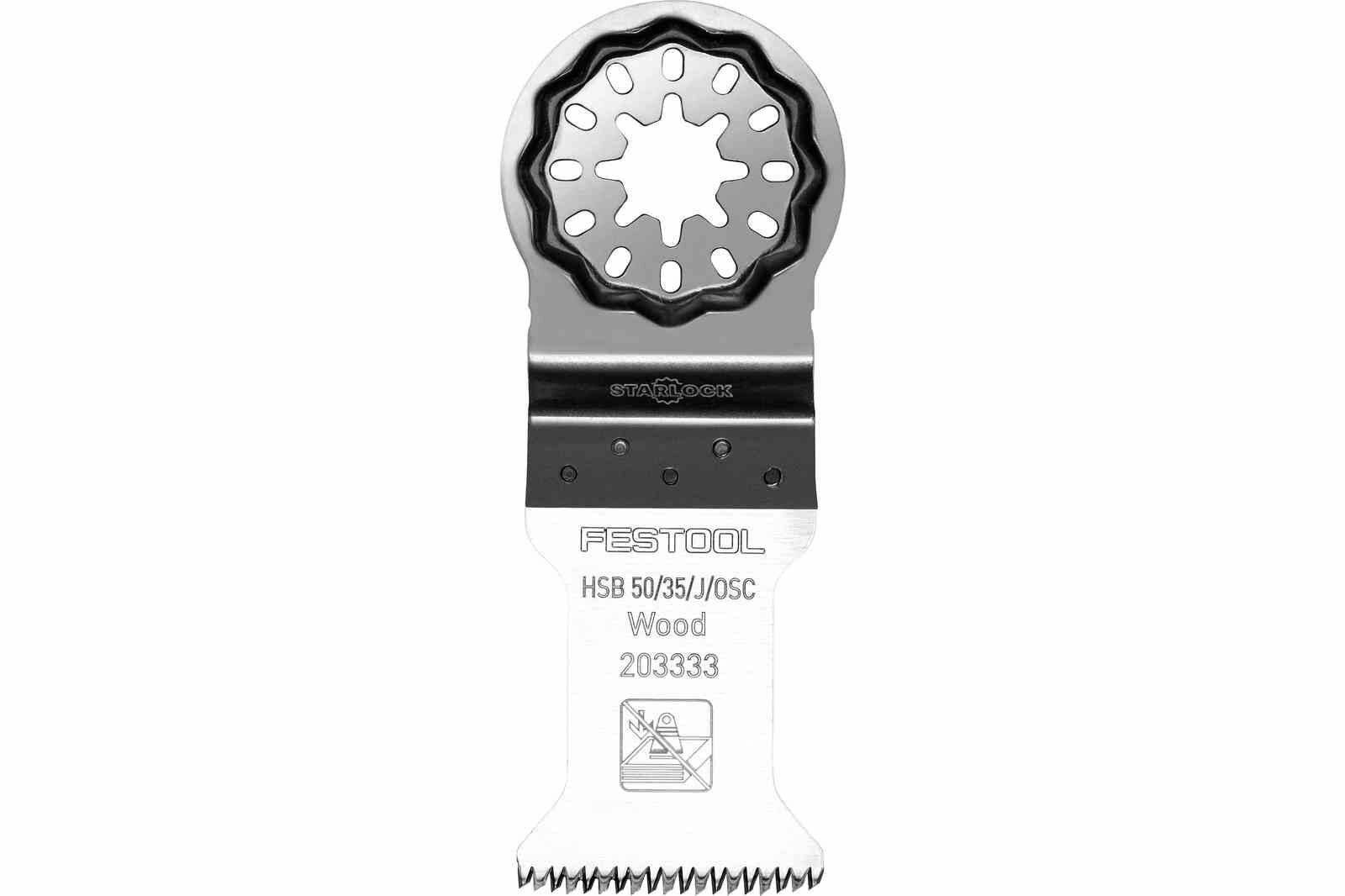 Пильное полотно по древесине HSB 50/35/J/OSC/5 FESTOOL Фестул 203333 1 шт.