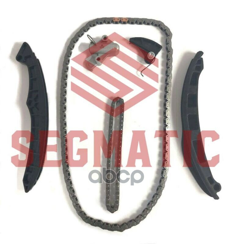 Комплект цепи ГРМ (Цепь-2, Нат-1, Усп-3): AUDI VW 1.4FSi-1.6FSi BAG/BLF/BLP 03> SEGMATIC арт. SGPS8046
