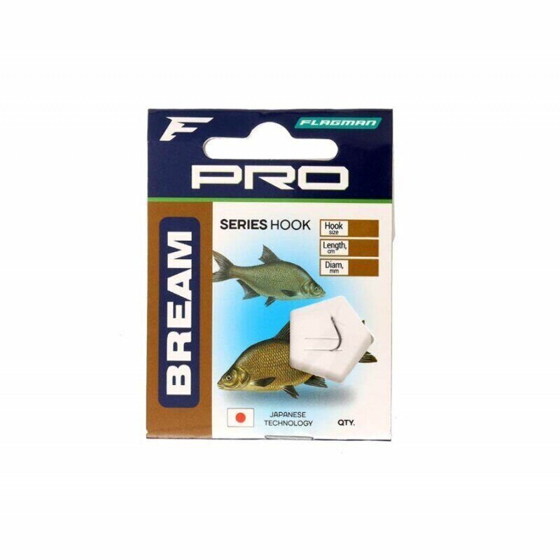 FLAGMAN Поводок готовый Pro Bream Hooks N12 7шт.