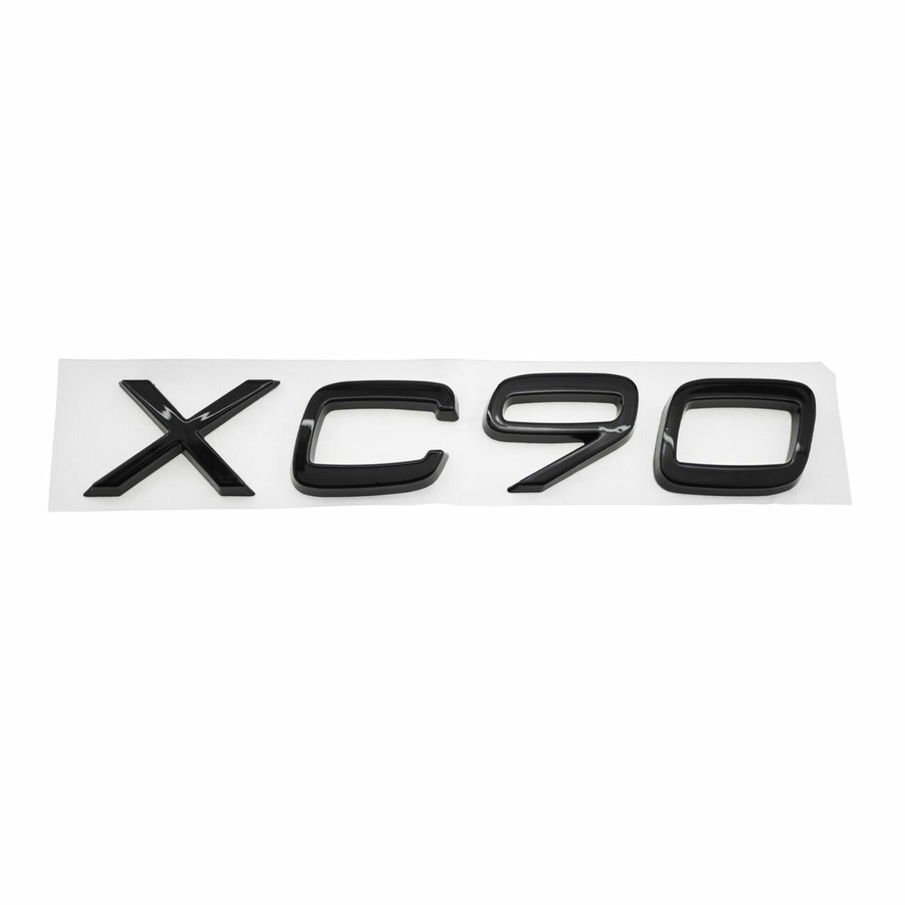 Шильдик на багажник XC90 черный глянец