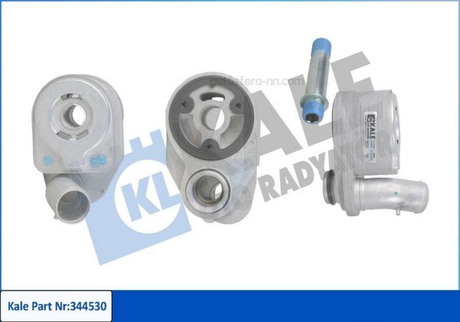 KALE 344530 Теплообменник масляного фильтра Ducato RUS, Ducato (250) 11-> со штуцером
