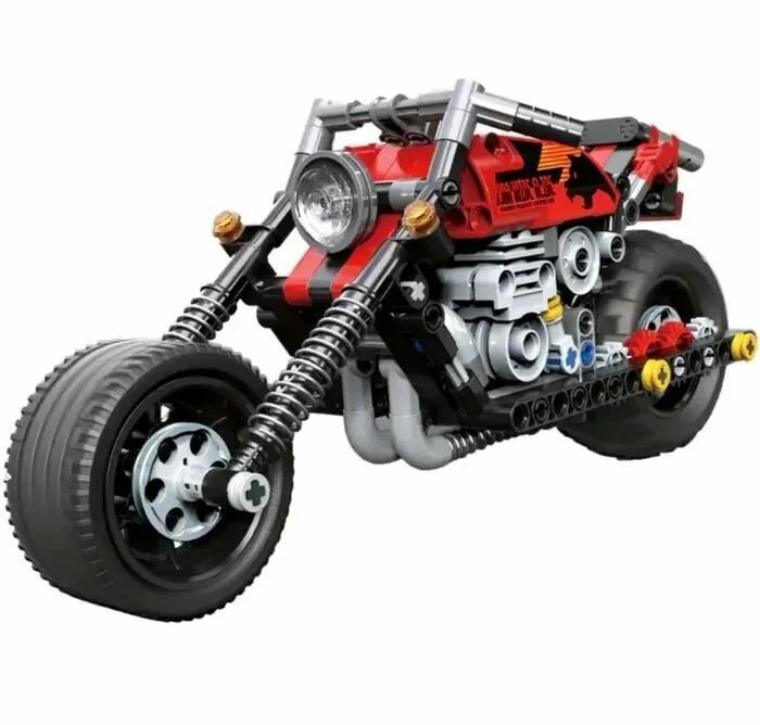 Конструктор "Мотоцикл" 262 дет 3803