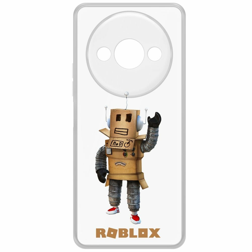Чехол-накладка Krutoff Clear Case Roblox-Мистер Робот для Xiaomi Poco C61