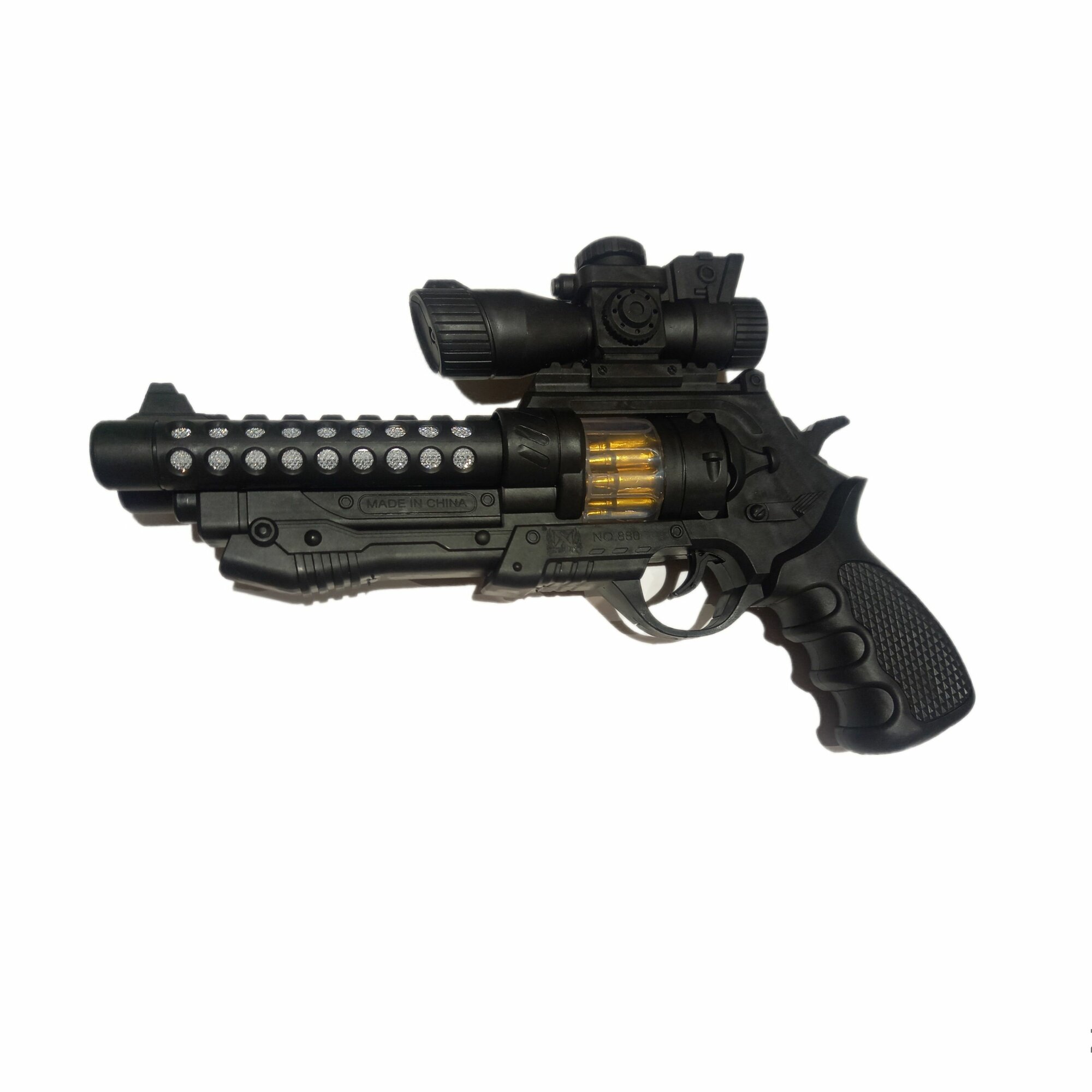 Пистолет детский со звуком выстрелов и лазерным прицелом