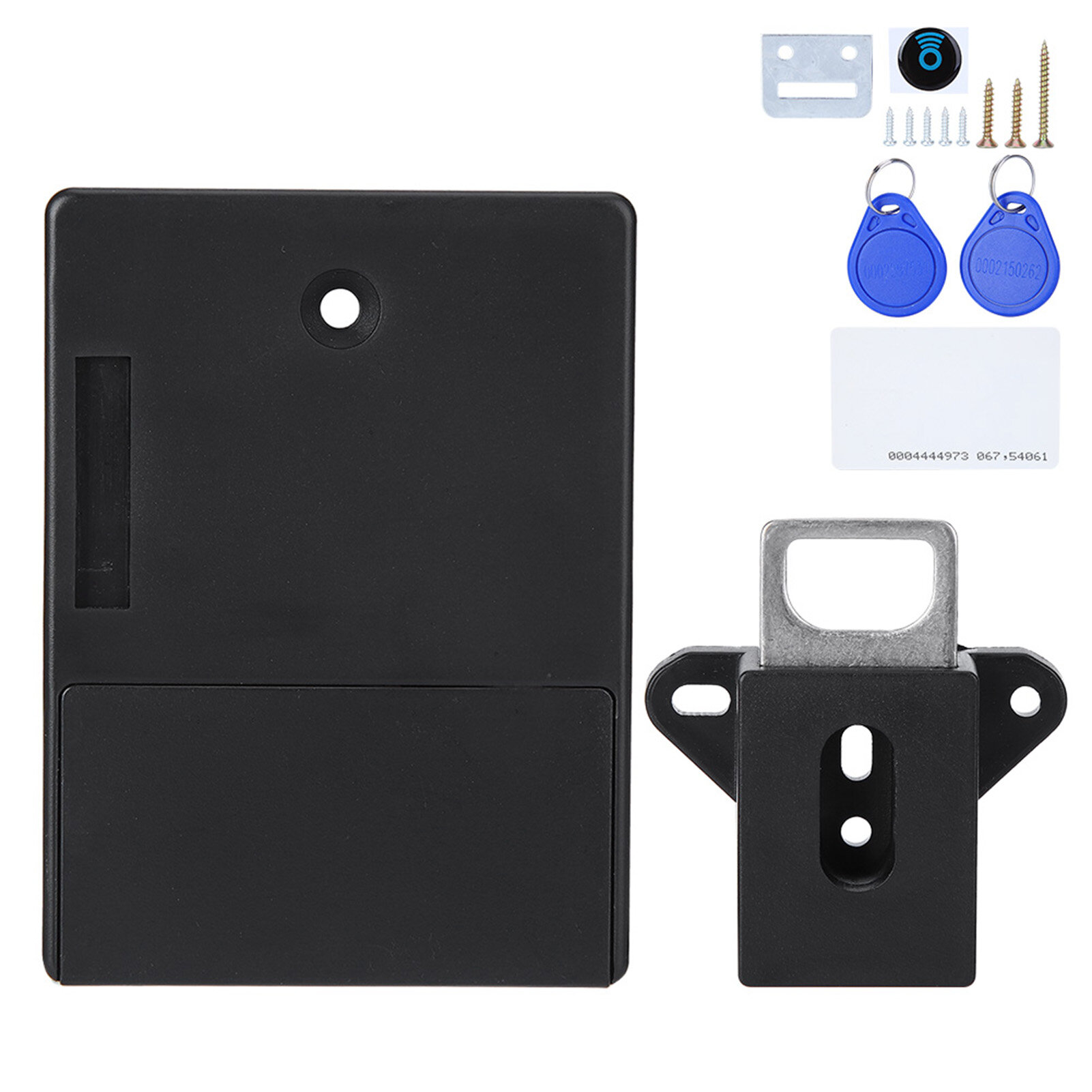 125 кГц интеллектуальное шкаф для блокировки электронного RFID Открытие карты без тренировки для гардероба Sauna Lockerblack