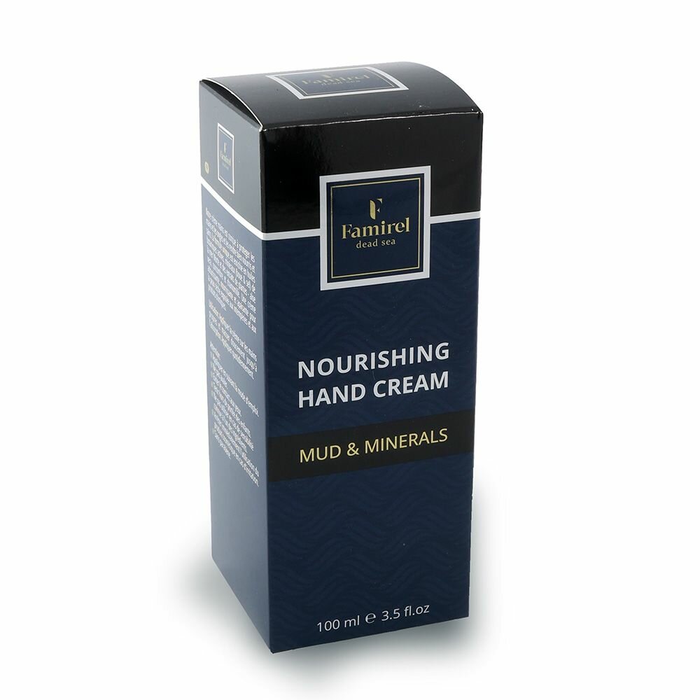 Famirel Крем питательный для рук с грязью и минералами Мертвого моря, 100 мл