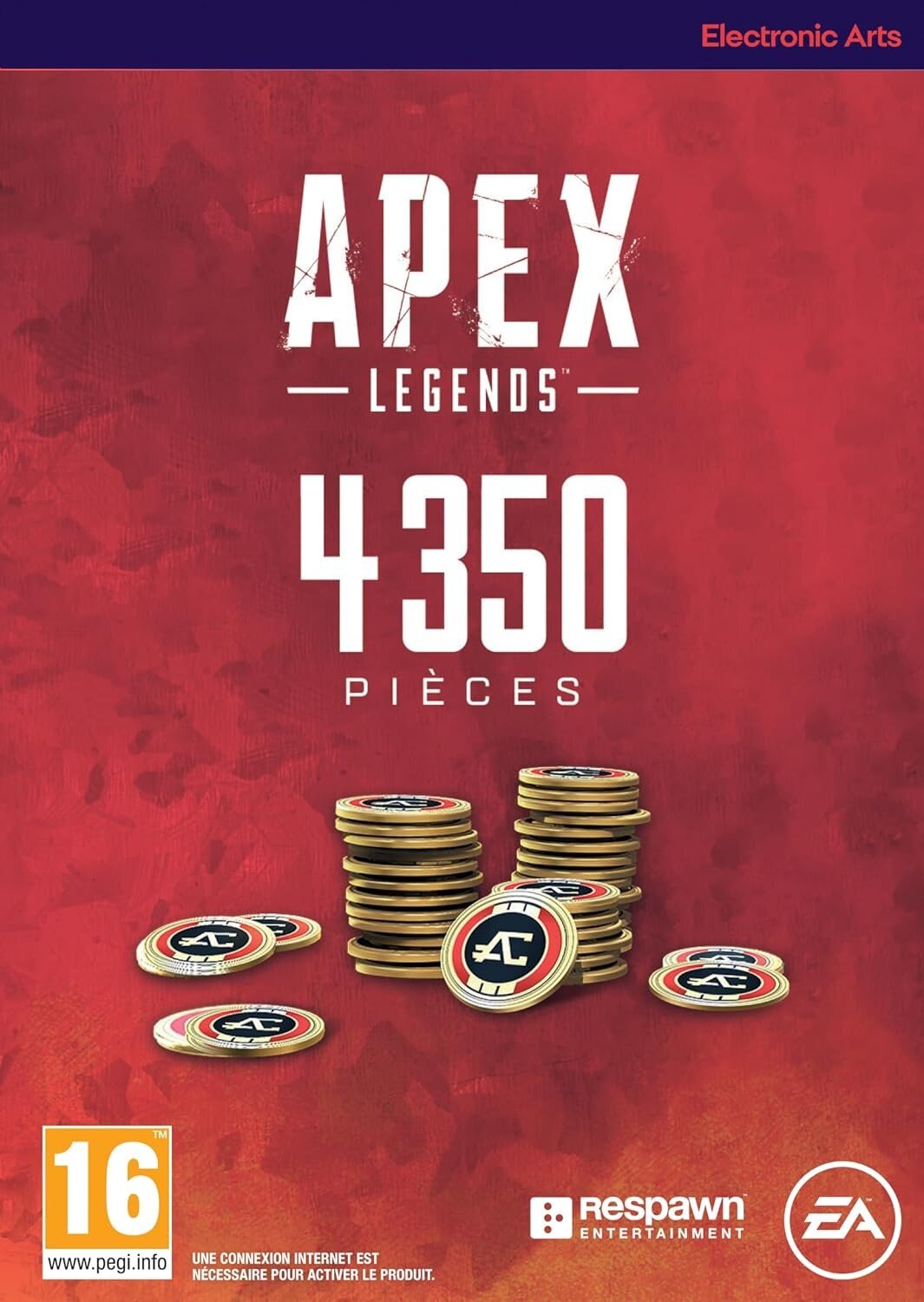 Пополнение счета Apex Legends на 4350 Coins / Код активации Монеты Apex / Подарочная карта / Gift Card (Россия) ПК