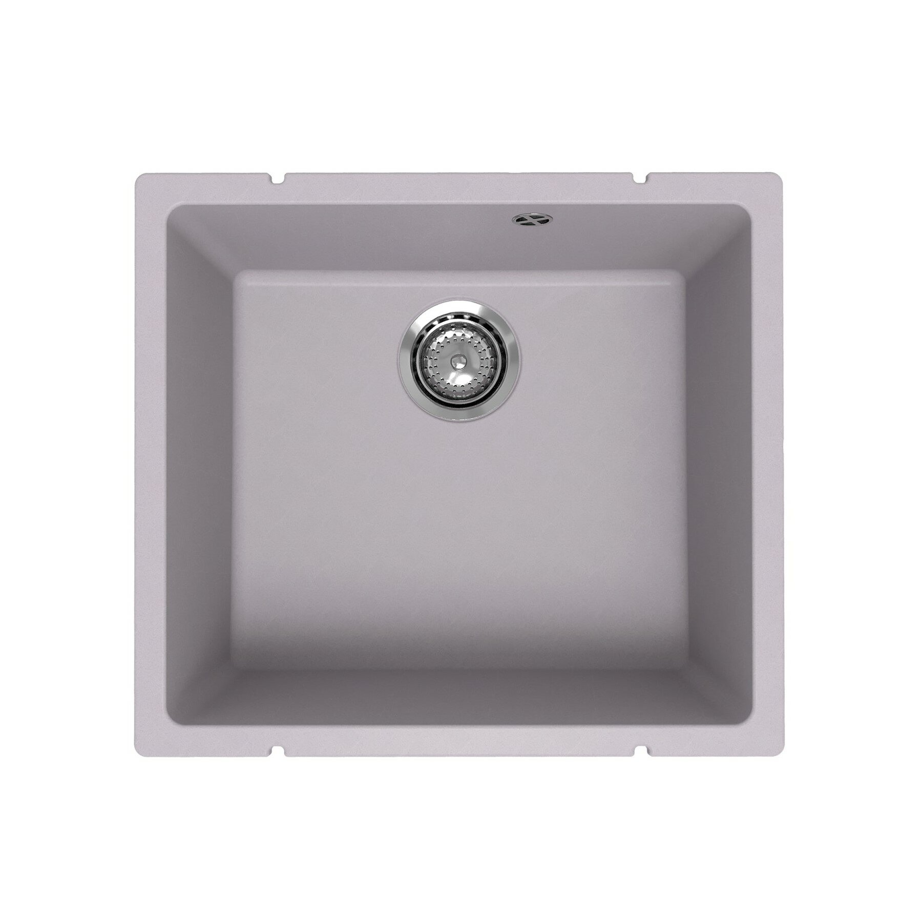 Кухонная мойка Ulgran Quartz Under 450-04, платина