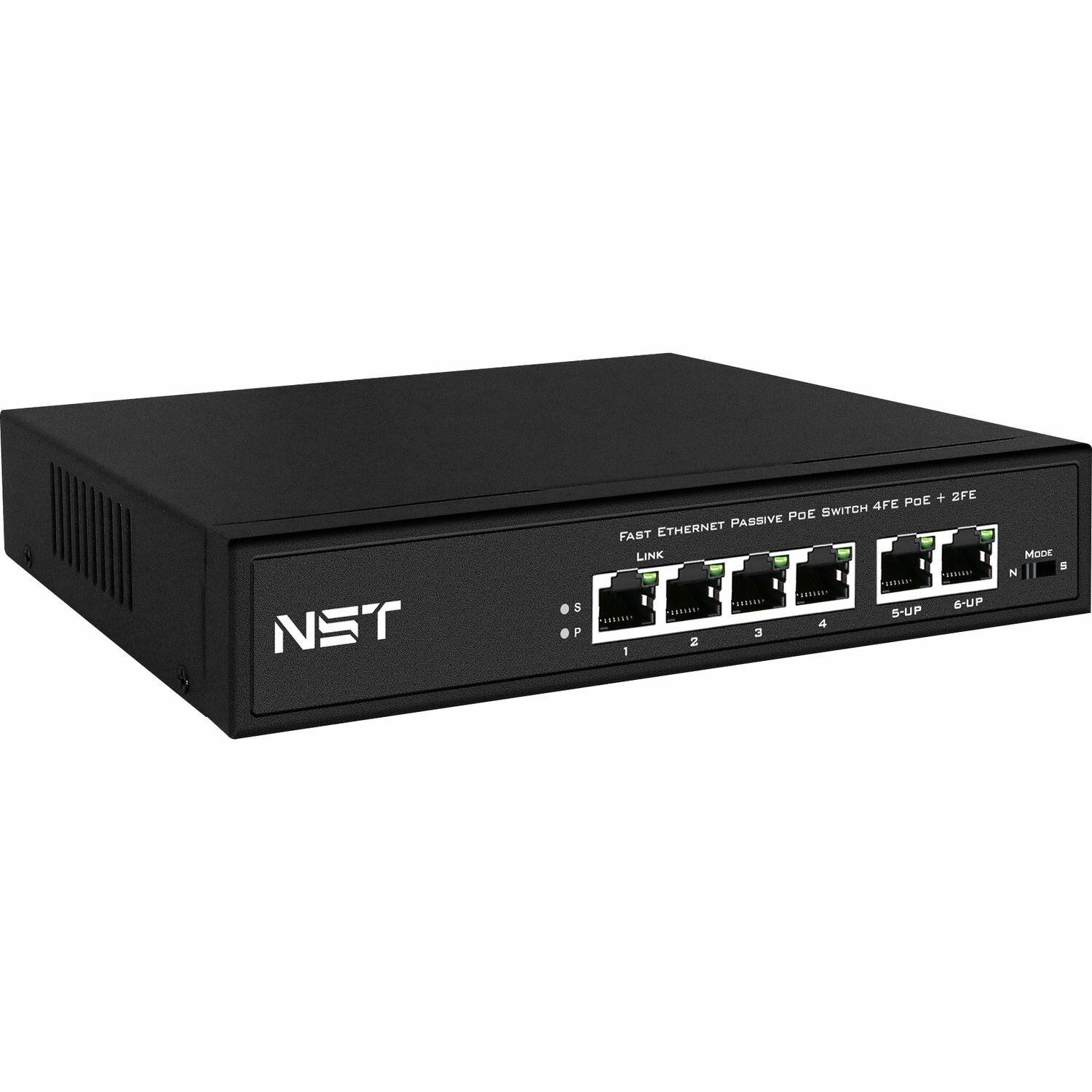 PoE-коммутатор NST Fast Ethernet, Passive (NS-SW-4F2F-P/A), официальная гарантия