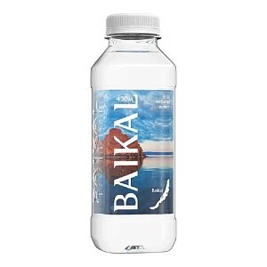 Вода BAIKAL (байкальская глубинная 430м) минеральная негазированная 0,45