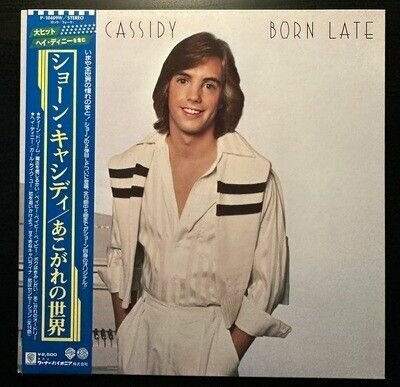 Виниловая пластинка Shaun Cassidy - Born Late (Япония 1977г.)