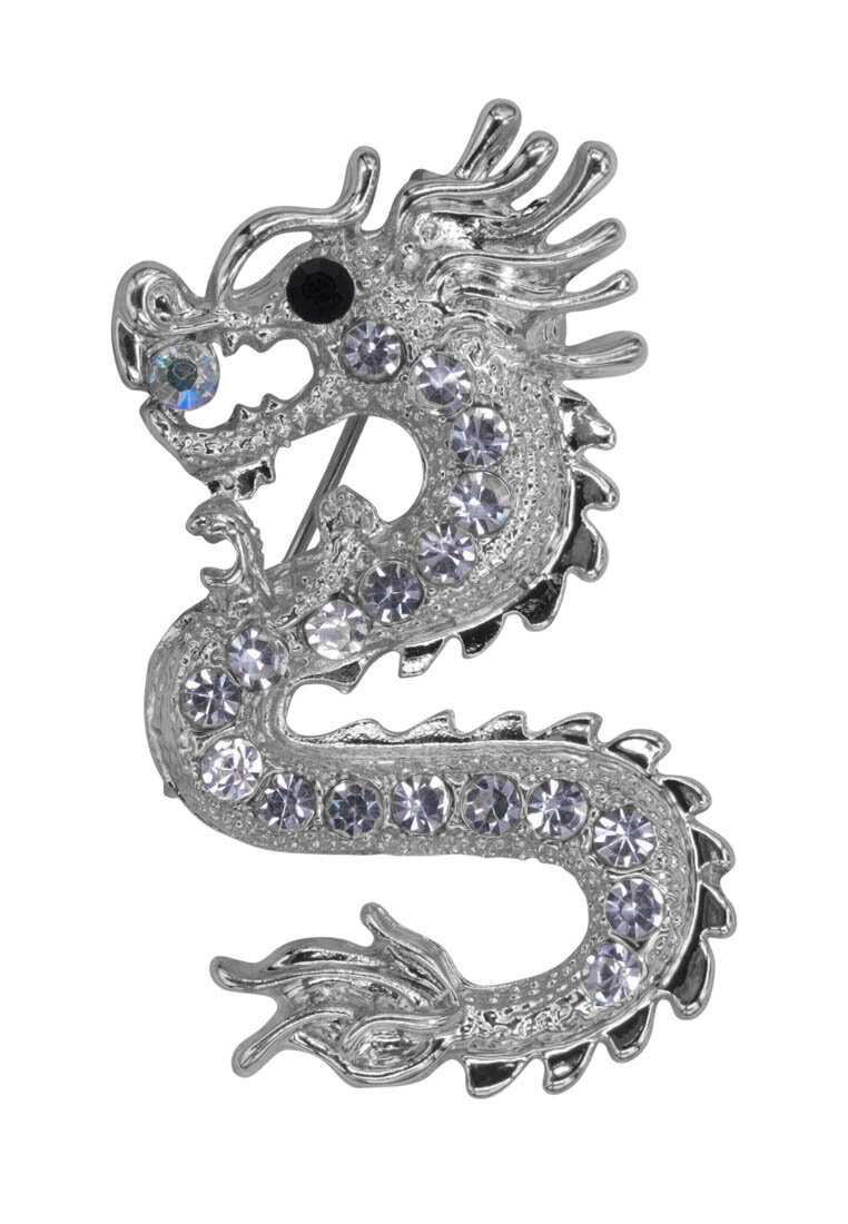 Брошь, стразы