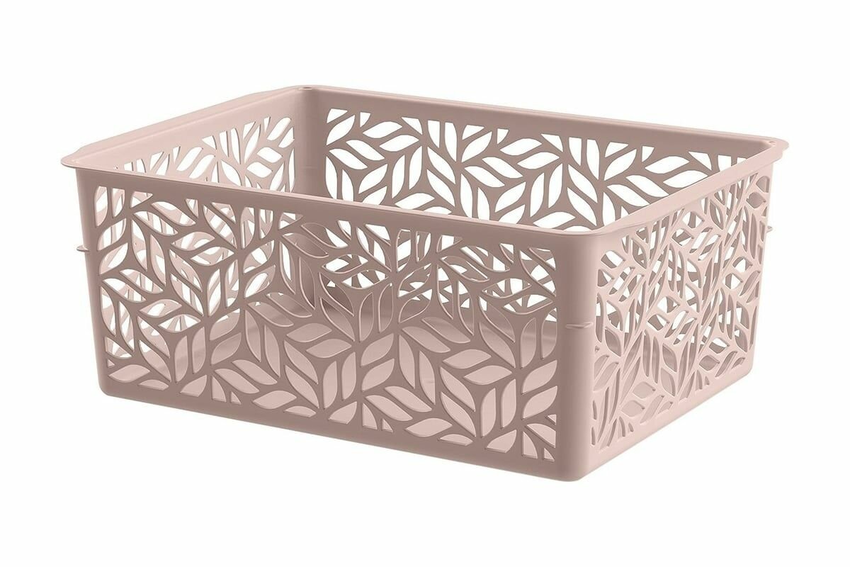 Универсальная корзинка Idiland Linden 1.4 л, 190x140x75 мм, бежевый 221313027/06