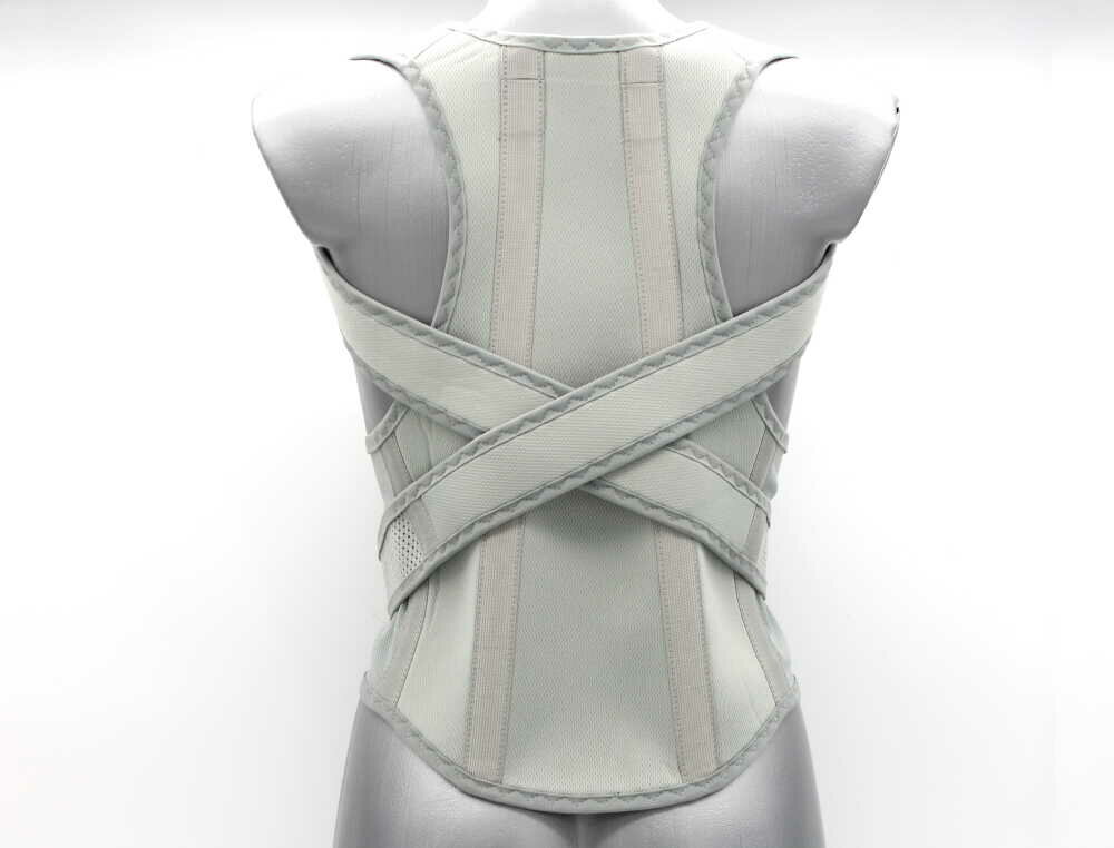 Корректор осанки 2 ребра жесткости корсет взрослый HT-КР-024 S