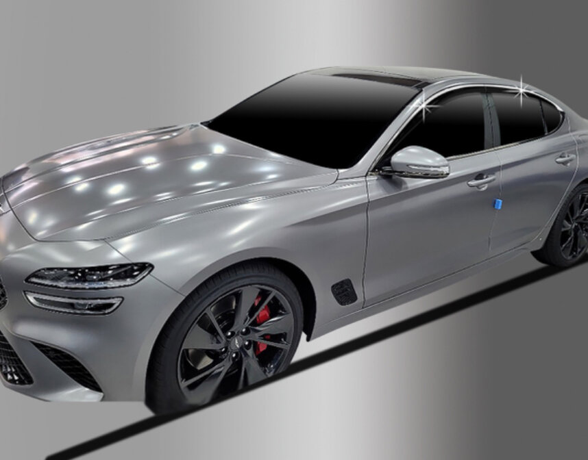 Genesis G70 - боковые дефлекторы окон