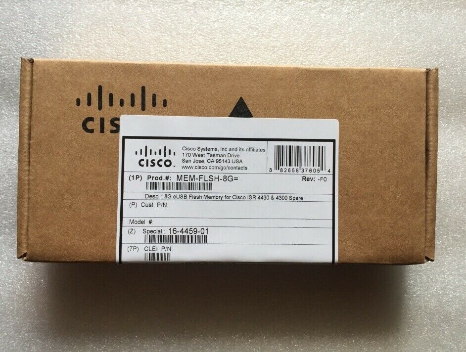 Cisco MEM-FLSH-8G