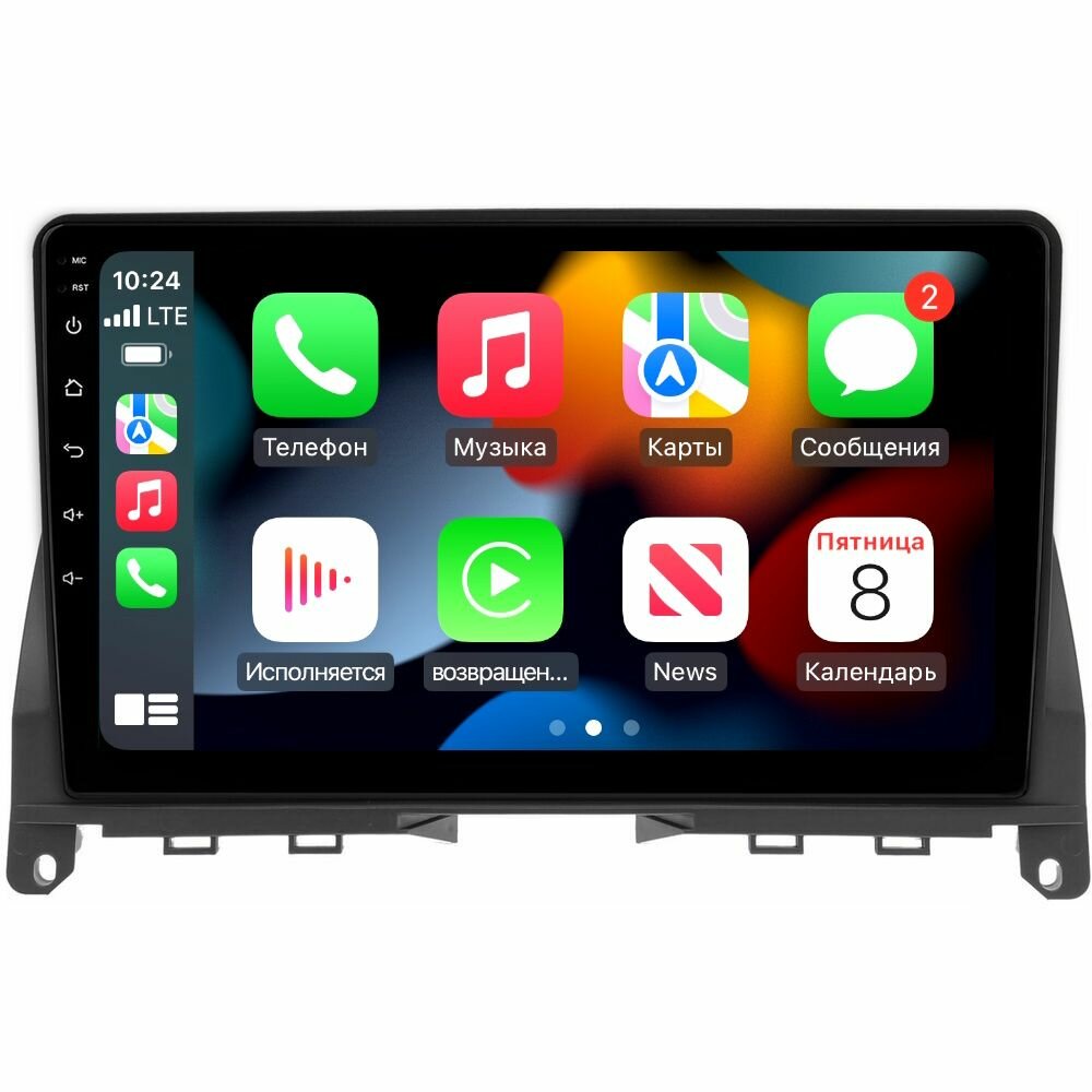 Магнитола CRS-300 Mercedes-Benz C Class W204 2006-2011 с Android 14 - 6+128Gb память - Carplay - DSP - Кулер