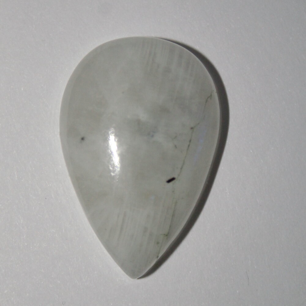 Коллекционный кабошон лунный камень, 30х20х5 мм, Шри-Ланка, «True Stones»