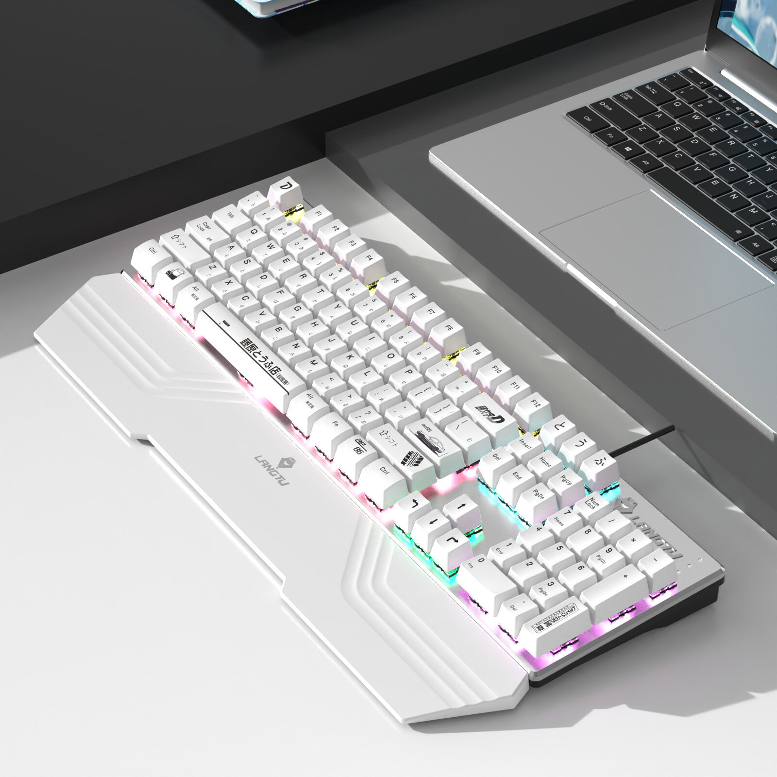 Клавиатура Langtu G700, PBT, с подставкой для рук